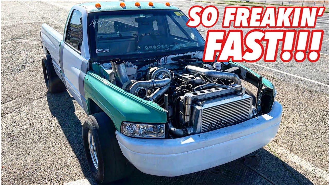 I Now Have One Of The Fastest 4x4 Cummins 12v EVER!!! - YouTube