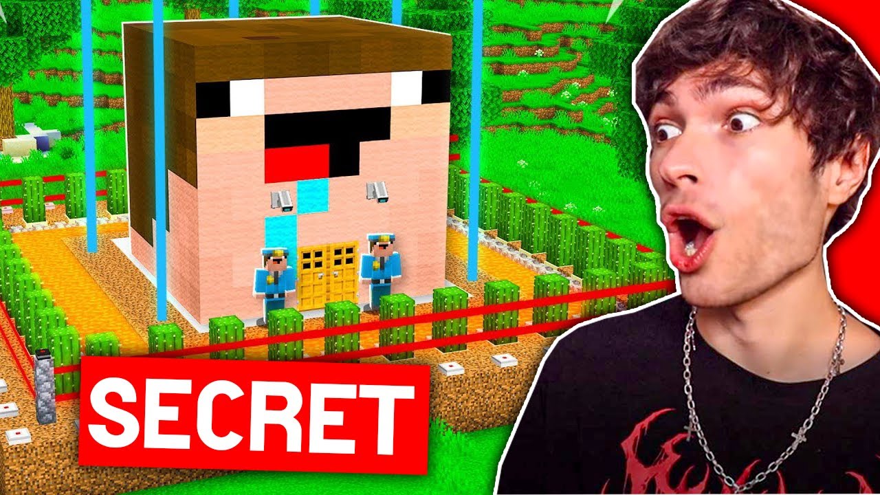 JE VOUS PRÉSENTE MA BASE SECRETE sur MINECRAFT ! - YouTube