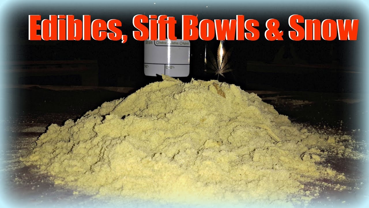 Edibles, Sift Bowls & Snow - YouTube