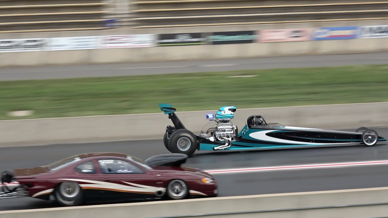 Fast bracket racing in Denver - YouTube