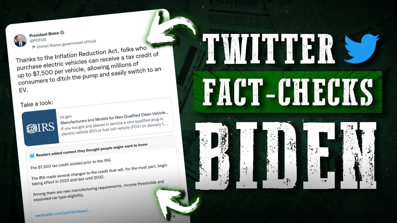 Twitter "Added Context" To Biden's Attempt To Take Credit For Tax ...