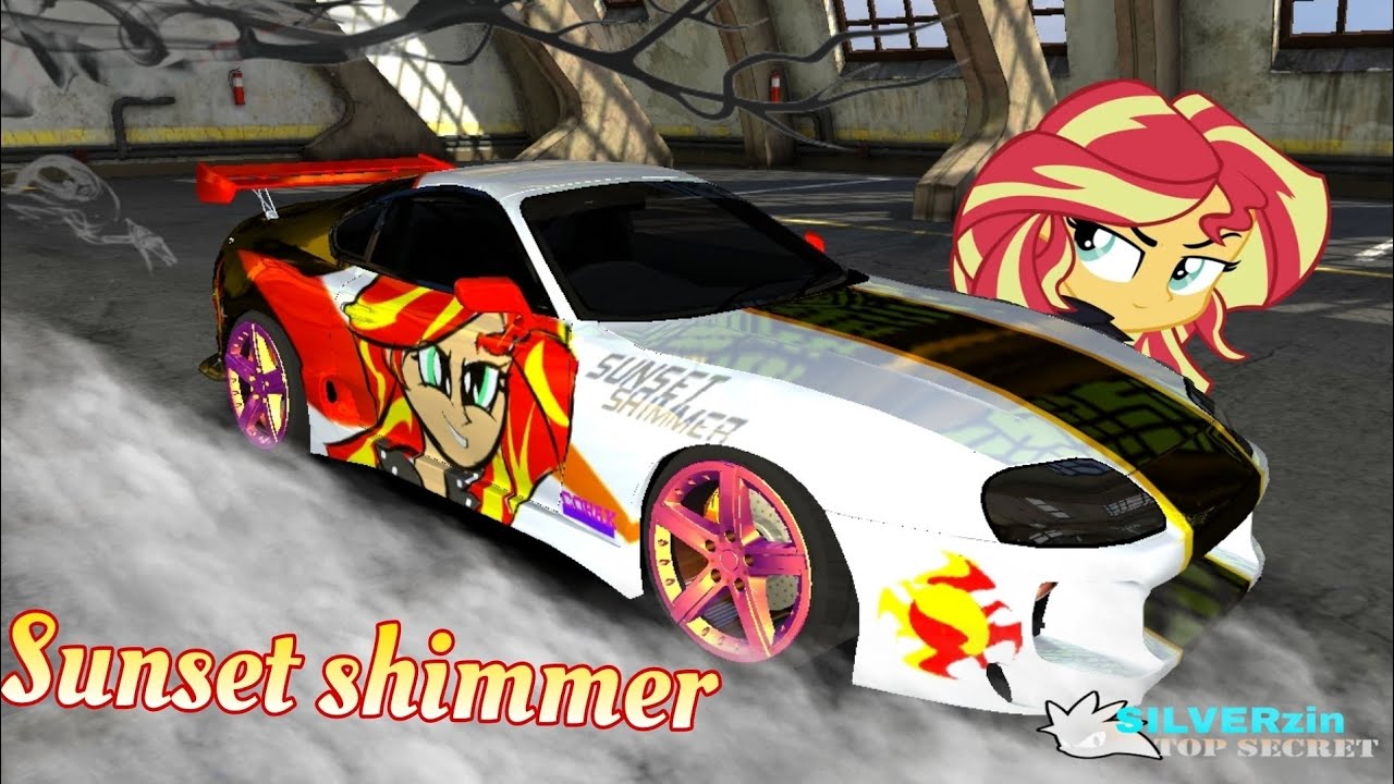 Street racing - nova skin mlp Sunset shimmer - YouTube