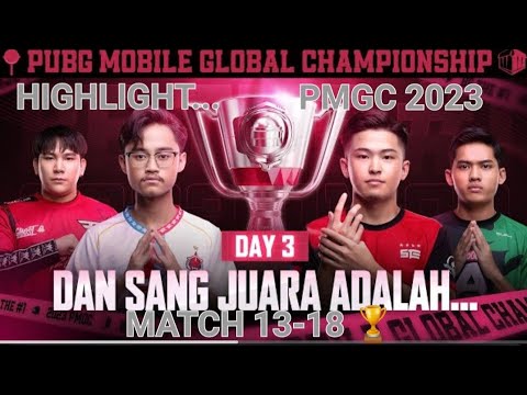 PMGC 2023 PUBG MOBILE PRO PLAYER | GRAND FINAL MATCH 13-18| MRPX~ PJVEvos [HIGHLIGHT ...