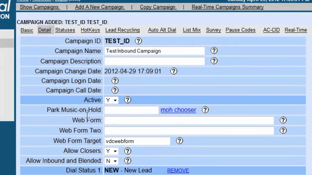 How to setup Vicidial Inbound Campaign - YouTube