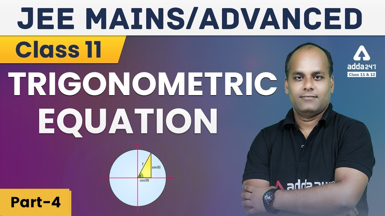 Trigonometric Equations | Trigonometry Class 11 Maths | T- Equation ...
