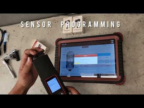 Ford everest tpms sensor programming - YouTube