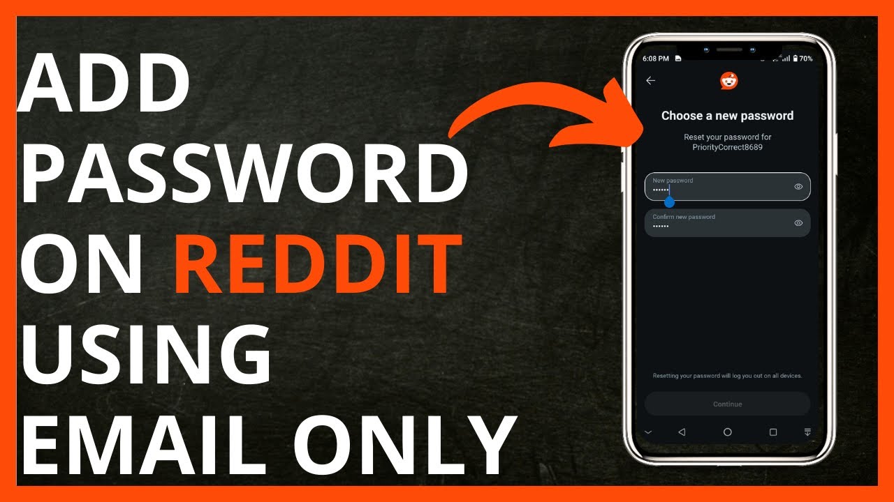 How To Add Password on Reddit Using Email Only in 2024 - YouTube