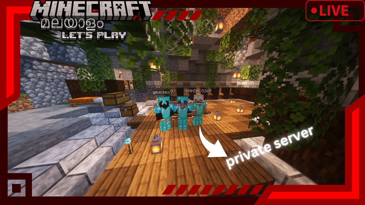 LIVE STREAM:minecraft private server - YouTube