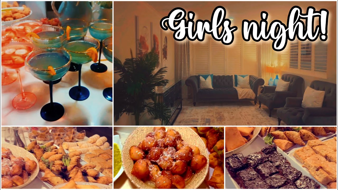 GRWM for Girls Night | Halal Cocktail Party 🎉 - YouTube