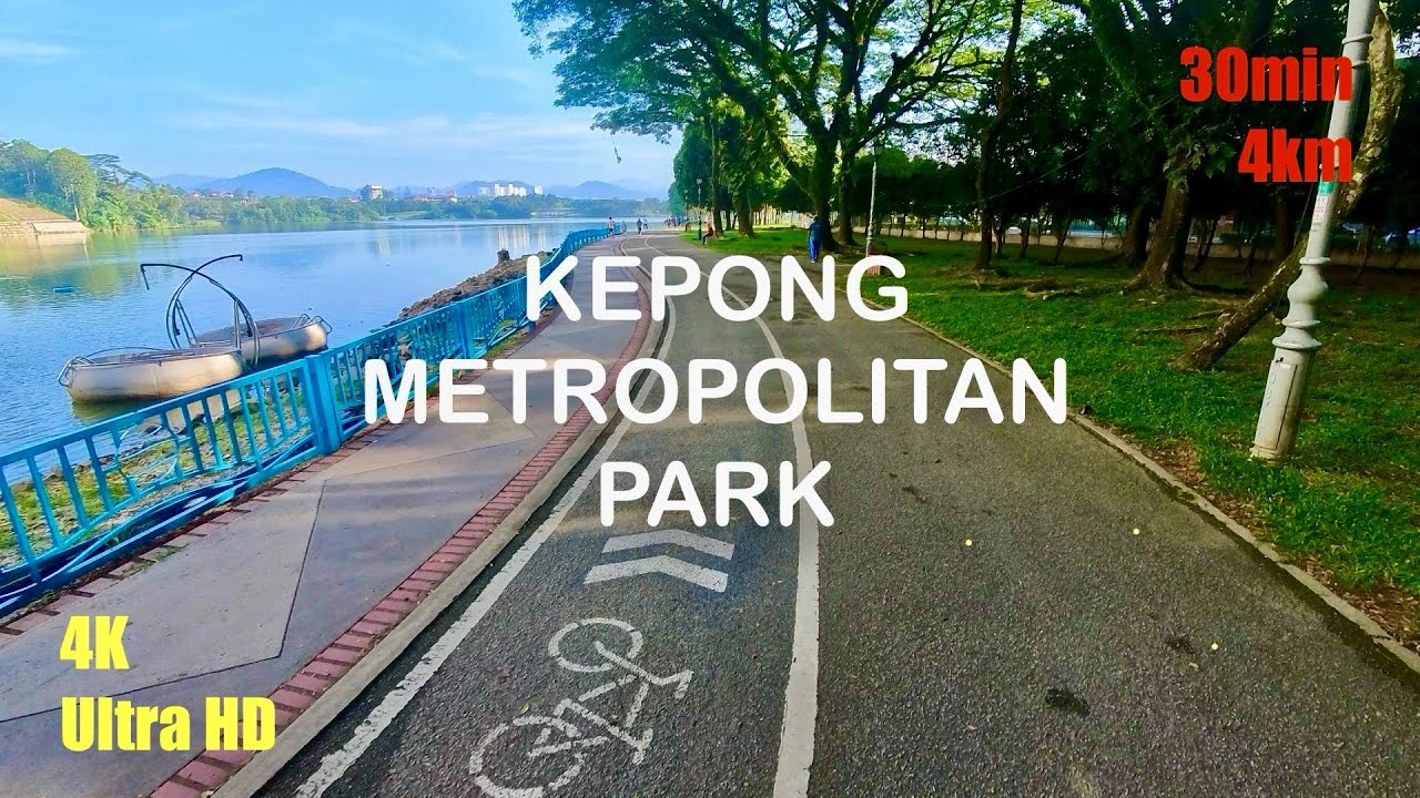 Kepong Metropolitan Park | Running POV 30mins@4km | 4K Ultra HD 30FPS ...