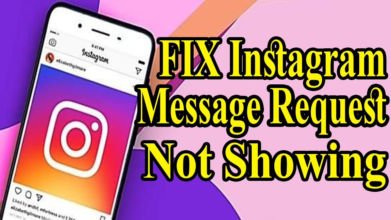 How to Fix Instagram Messaging Requests Not Showing - YouTube