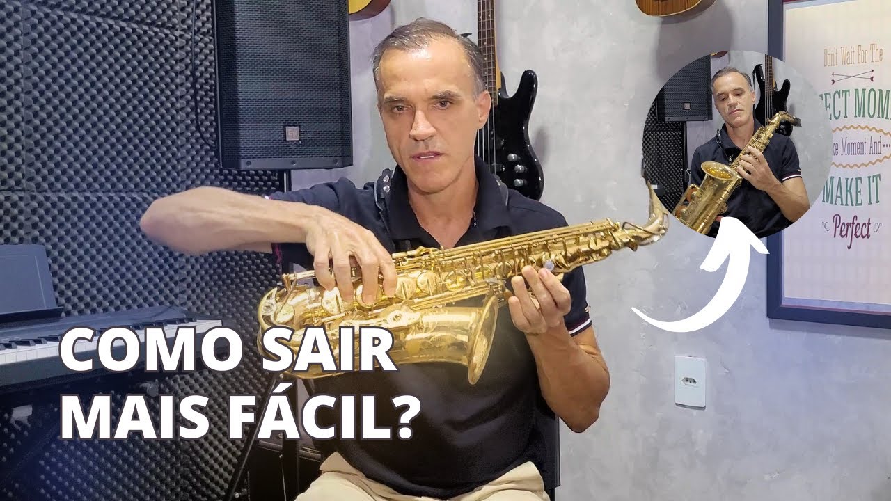 5 NOTAS COMPLICADAS DE TOCAR NO SAX (e ajustes pra facilitar a emissão ...