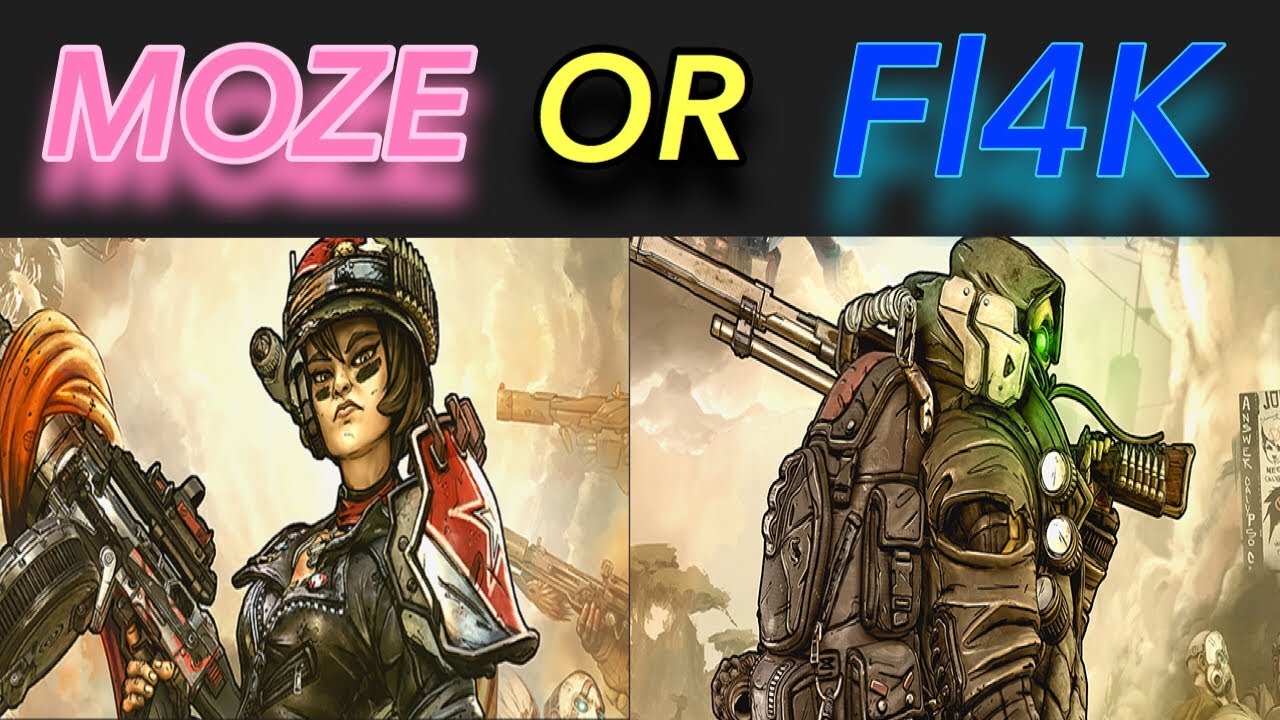 WHO’s Actually Better MOZE or FL4K | Borderlands 3 - YouTube
