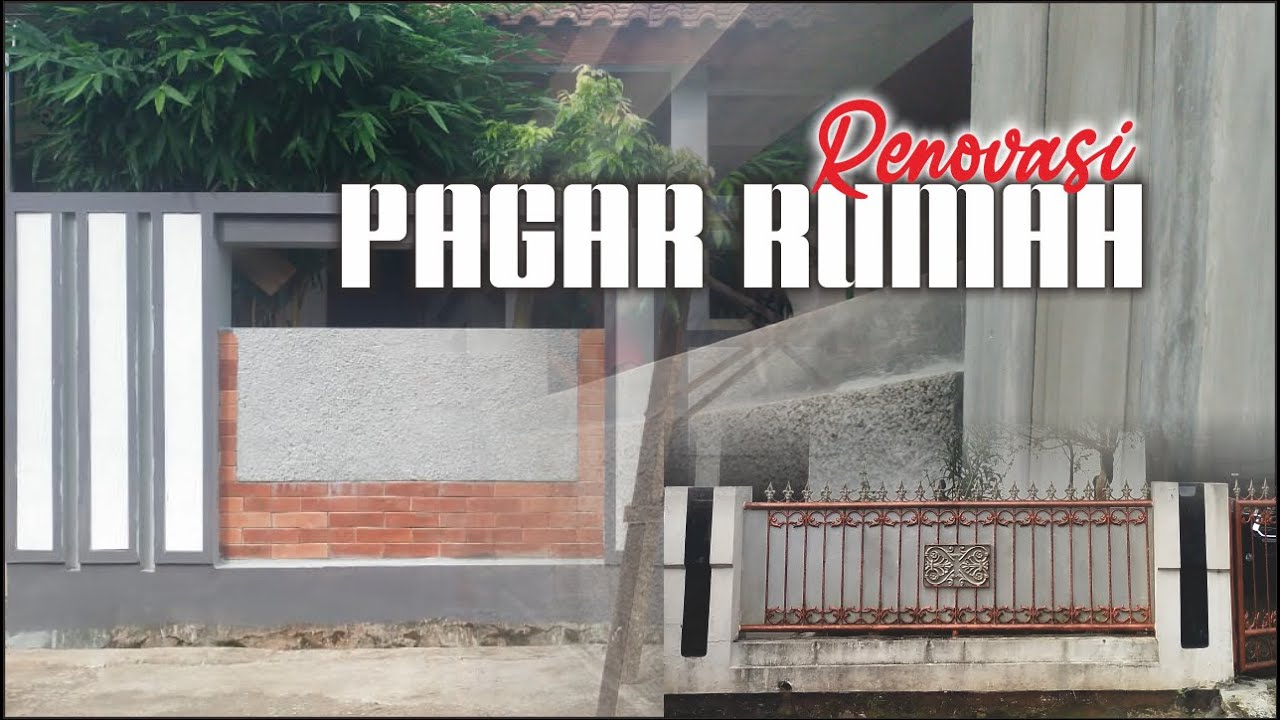 pagar rumah minimalis modern - Proses pembuatan pagar pada project ...