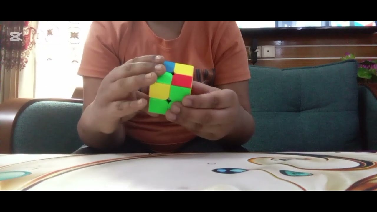 2×2 cube solve - YouTube