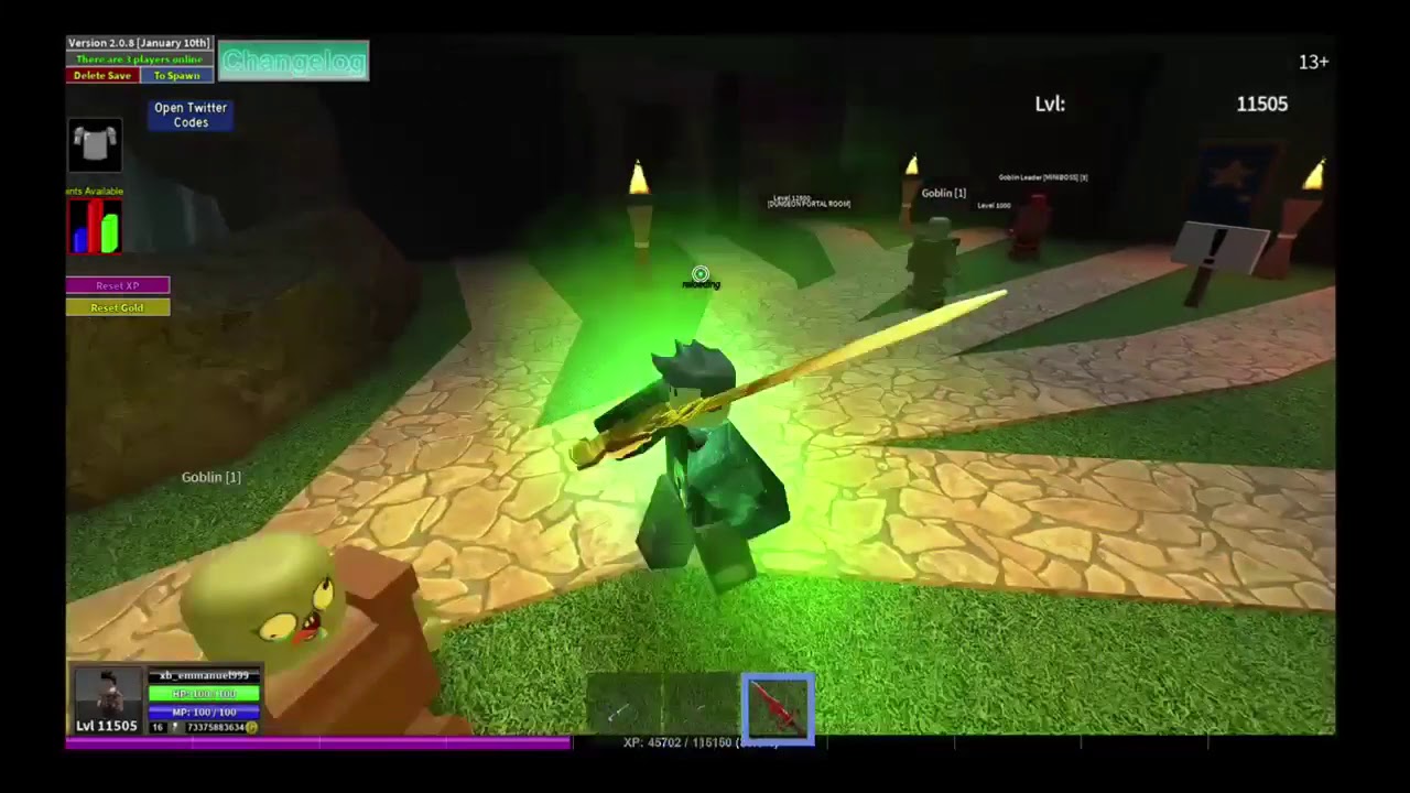 Roblox:playing legend of the bone sword rpg - YouTube