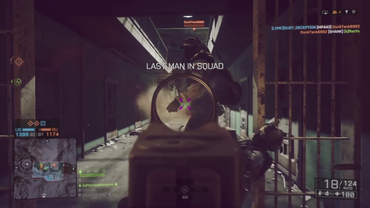 BF4 Infantry Highlights #4 - YouTube