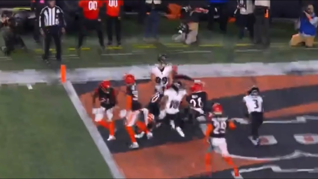 James Proche DROPS Last Second Hail Mary Attempt | Ravens vs Bengals ...