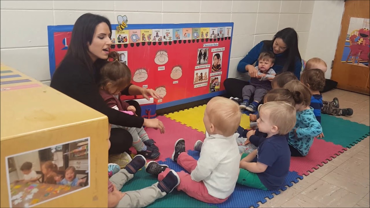 Toddler Circle Time Signing Rules - YouTube