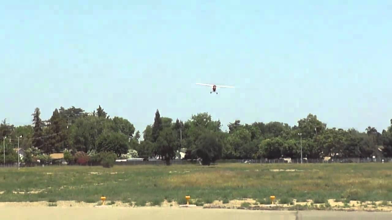 Porterfield CP-65 Landing - YouTube