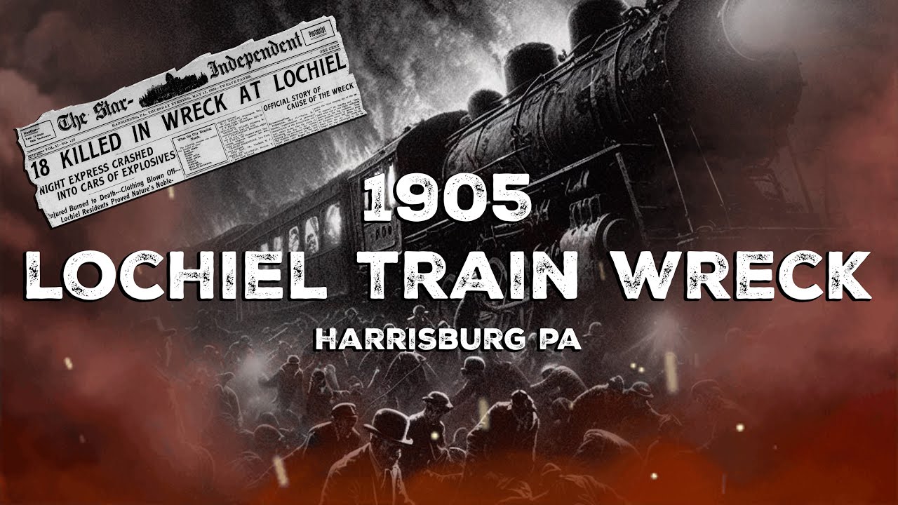 HORRIFIC 1905 Train Wreck in Harrisburg Pennsylvania's Lochiel ...