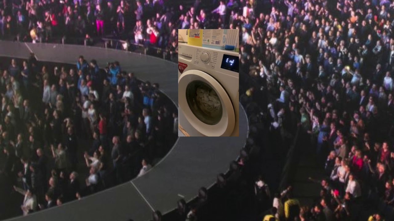 LG washing machine end song, but it's at a Beethoven concert - YouTube