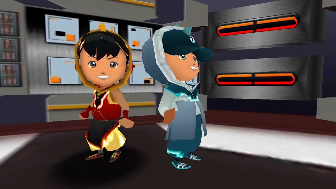 GAME BOBOIBOY BLAZE DAN ICE MENGHANCURKAN PESAWAT ADUDU!!! GAME ...