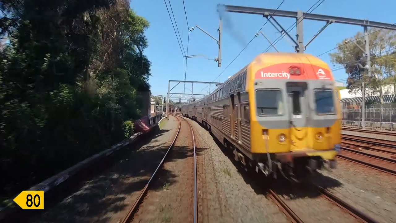 Real time train journey | Parramatta to Central Express | Slow TV - YouTube