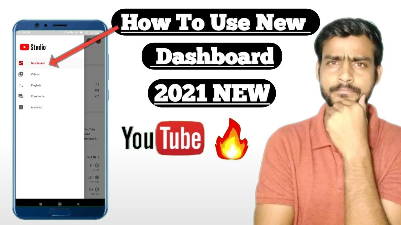 How to use new YouTube dashboard 2021|| YT Studio full Explain| New ...