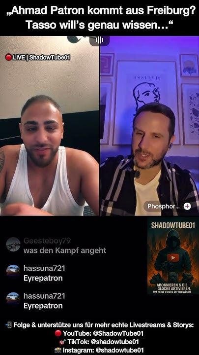 Ahmad Patron macht klare Ansage an Bözemann: „Ich schick ihn in Rente!“ 🔥 - YouTube