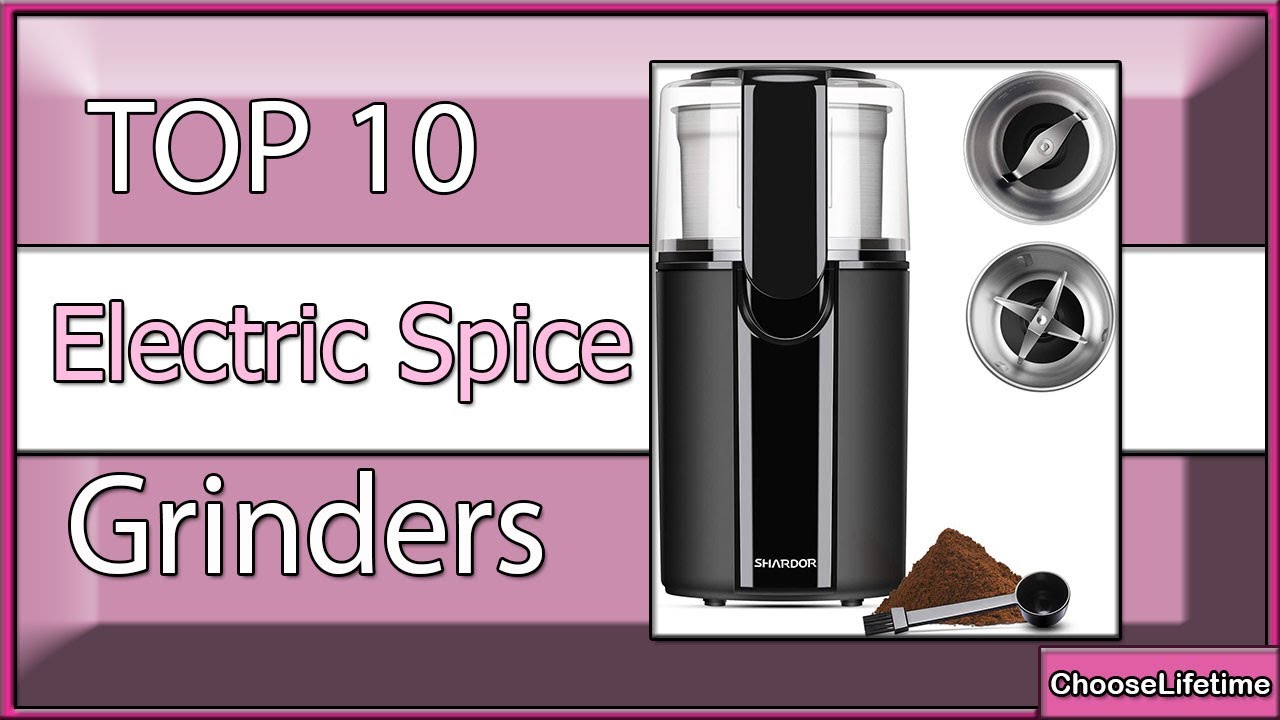 10 Best Electric Spice Grinders New Model 2023 - YouTube