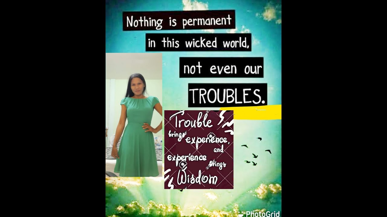 How to overcome trouble - YouTube