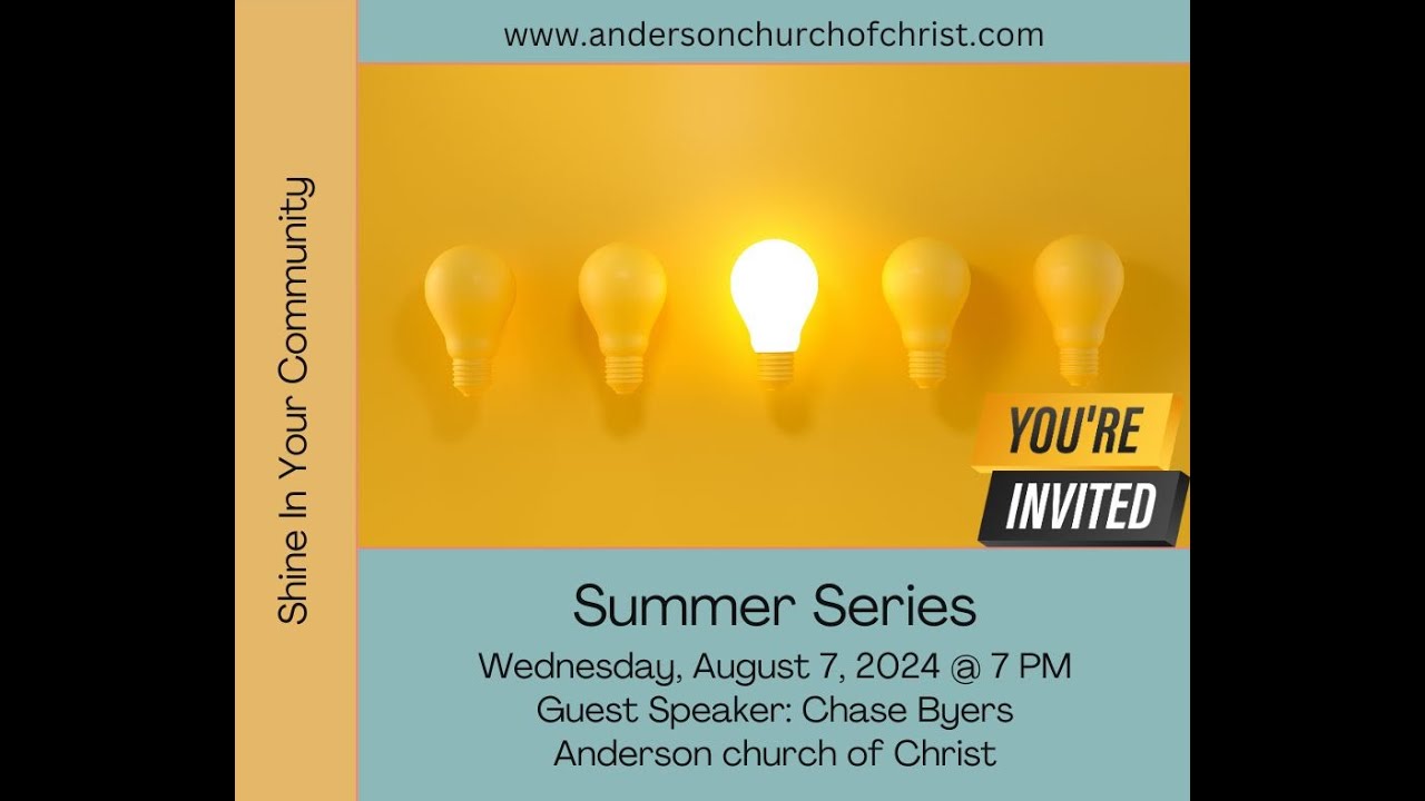 Let Your Light Shine In Your Community (feat. Chase Byers) - YouTube