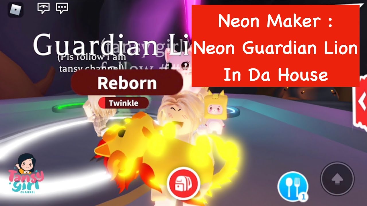 🦁 Neon Guardian Lion In Da House 🦁 (Legendary) - YouTube