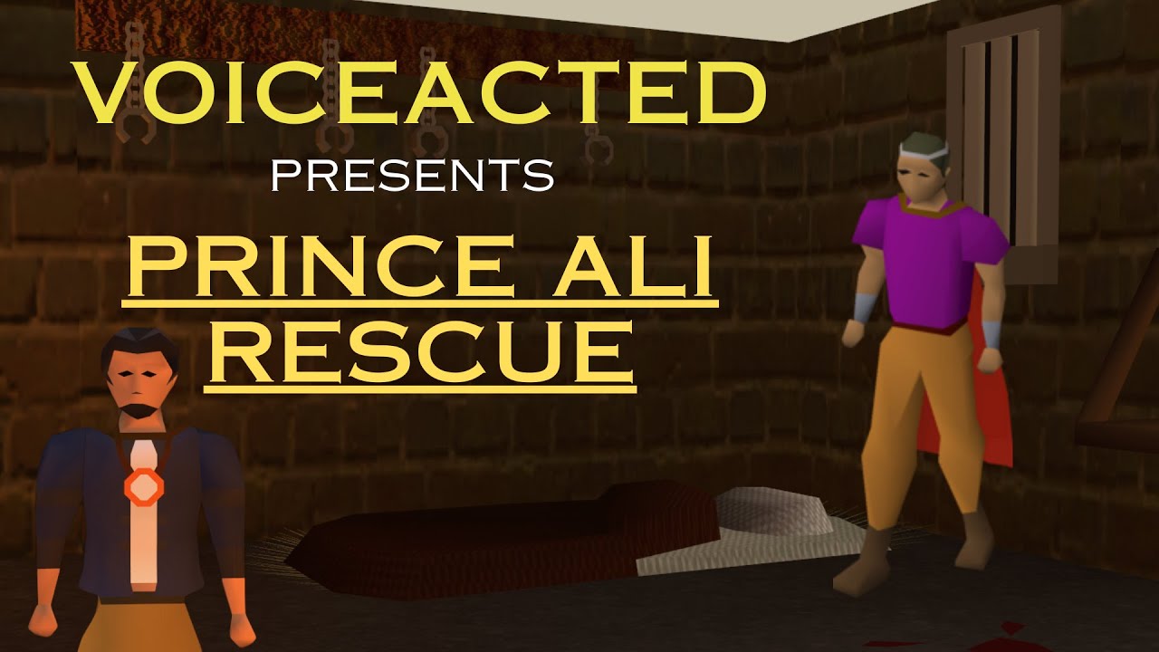 Voice Acting every quest in Old School Runescape - Prince Ali Rescue ...