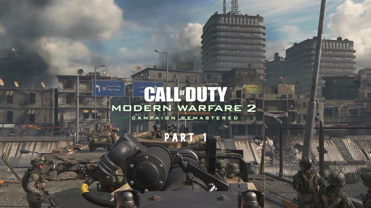 Call of Duty: Modern Warfare 2 Remastered - Gameplay Part 1 | PS4 - YouTube