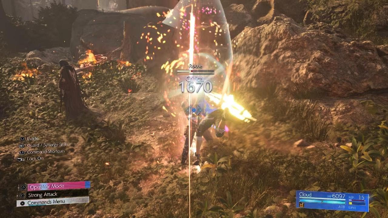 FINAL FANTASY VII REBIRTH Cloud vs Roche My Friend!! HARD MODE - YouTube