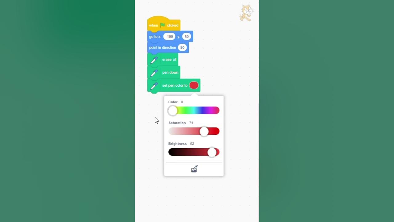 How to Make a Circular Artwork In Scratch Code | Quick Tutorials - YouTube