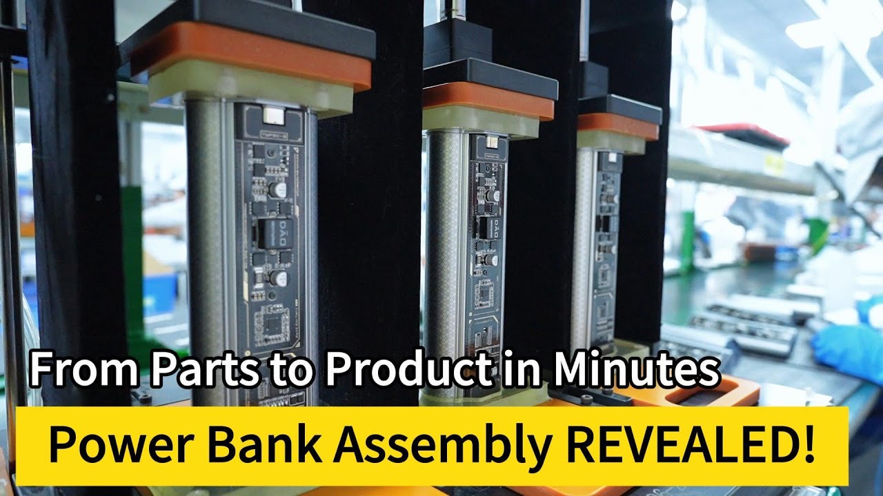 How Power Banks Are Assembled – Inside the Fast-Paced Factory Process ...