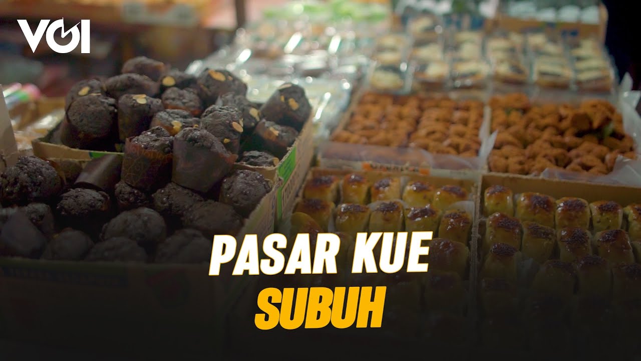 Pasar Kue Subuh Senen Akan Direlokasi Begini Suasananya Youtube
