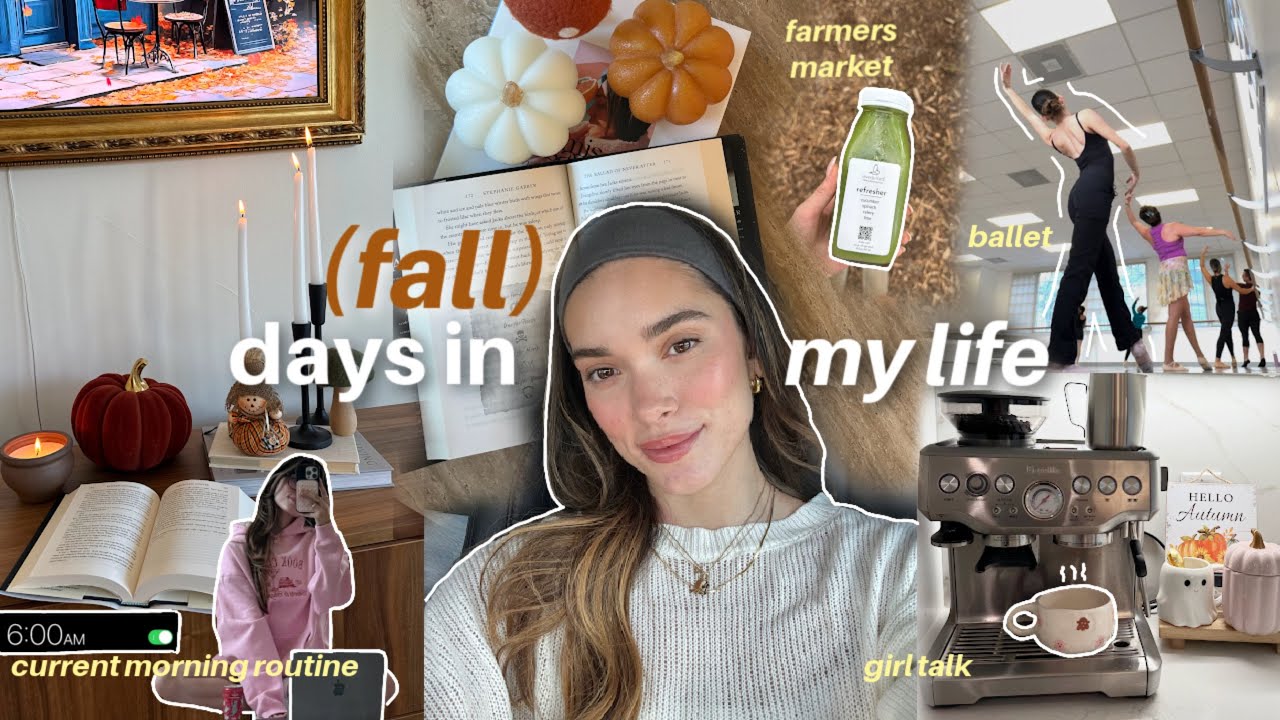 days in my life & 6 am morning routine | early morning, farmers market ...