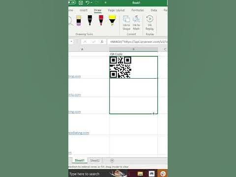 How to Create a QR code in Excel [Working!] - YouTube