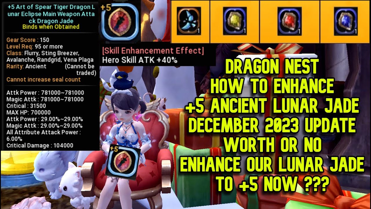 +5 Ancient Lunar Eclipse Jade Enhancement , Worth or No ? : Finally Lunar Jade Can Be Enhance ...