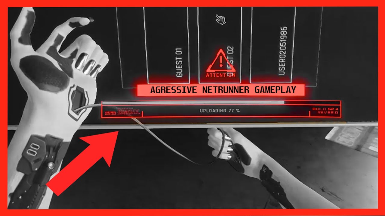 Aggressive Netrunner Gameplay. Cyberpunk 2077 - YouTube