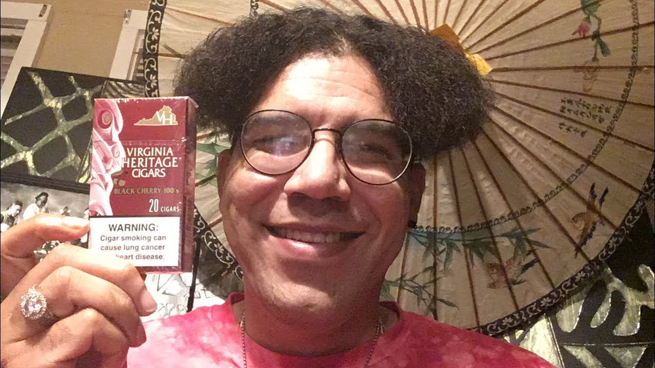 Virginia Heritage Black Cherry Filtered Cigars Review - YouTube