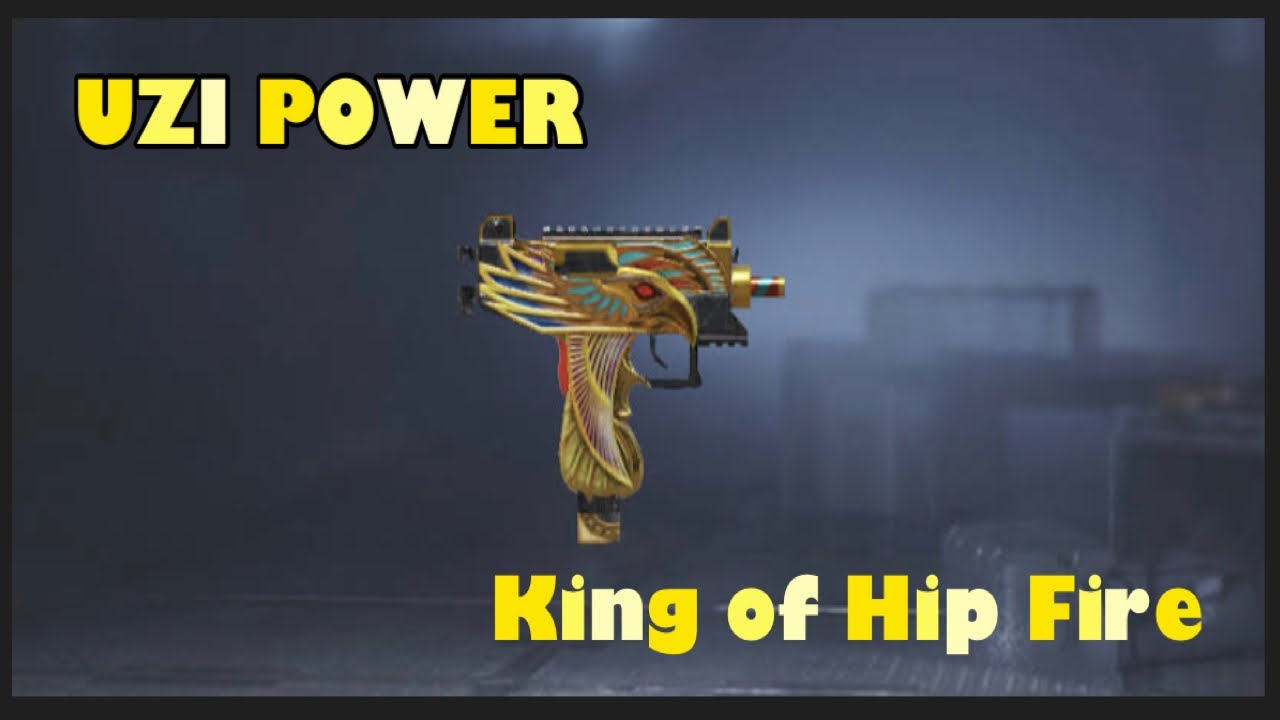 UZI Gun Power ️😱 Hip Fire BGMI - YouTube