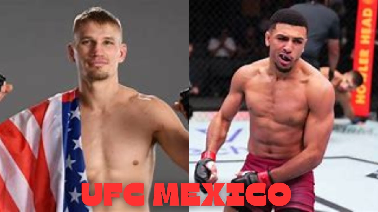 #UFCMEXICO Austin Hubbard vs MarQuel Mederos - YouTube