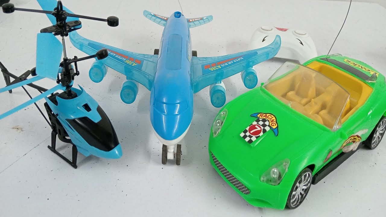 Remote control Racing car unboxing | Rc helicopter and Rc plane radio ...