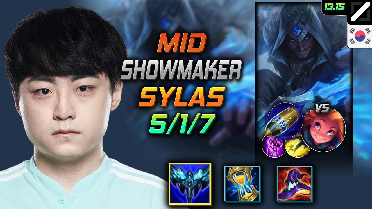Sylas Mid Build ShowMaker Everfrost First Strike - LOL KR Master Patch ...