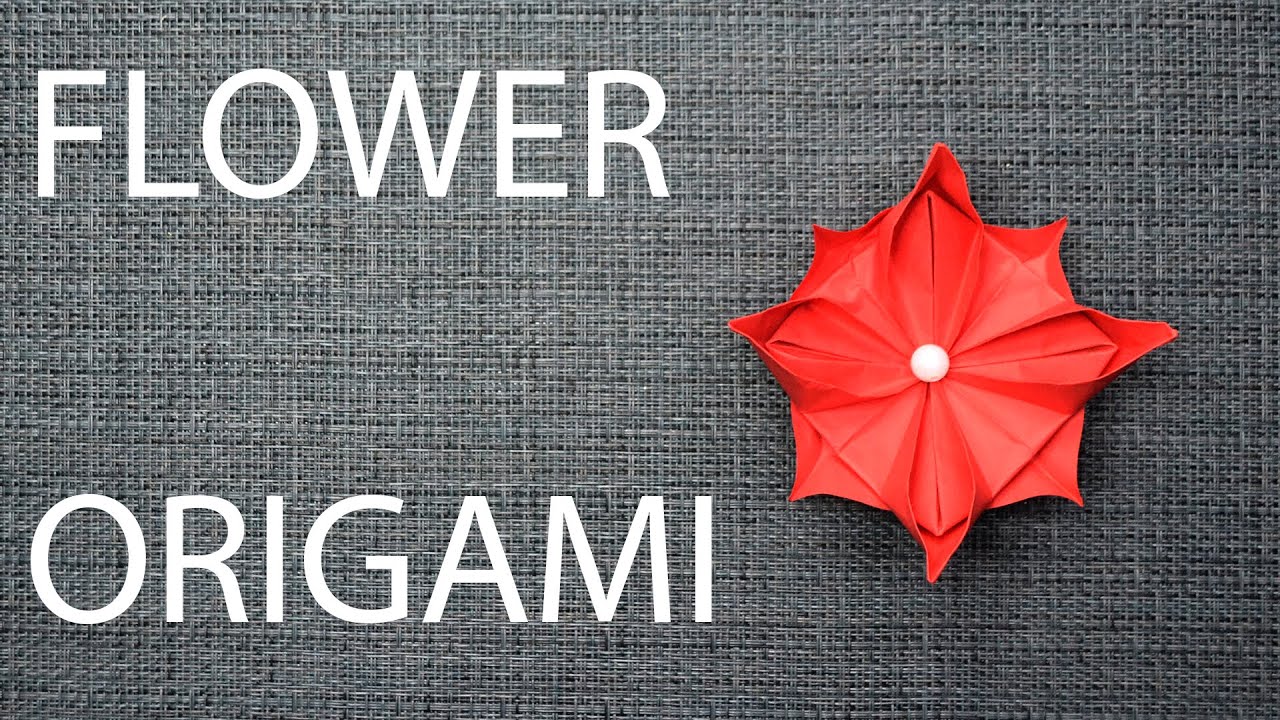 Cool Paper FLOWER Origami | Tutorial DIY by ColorMania - YouTube
